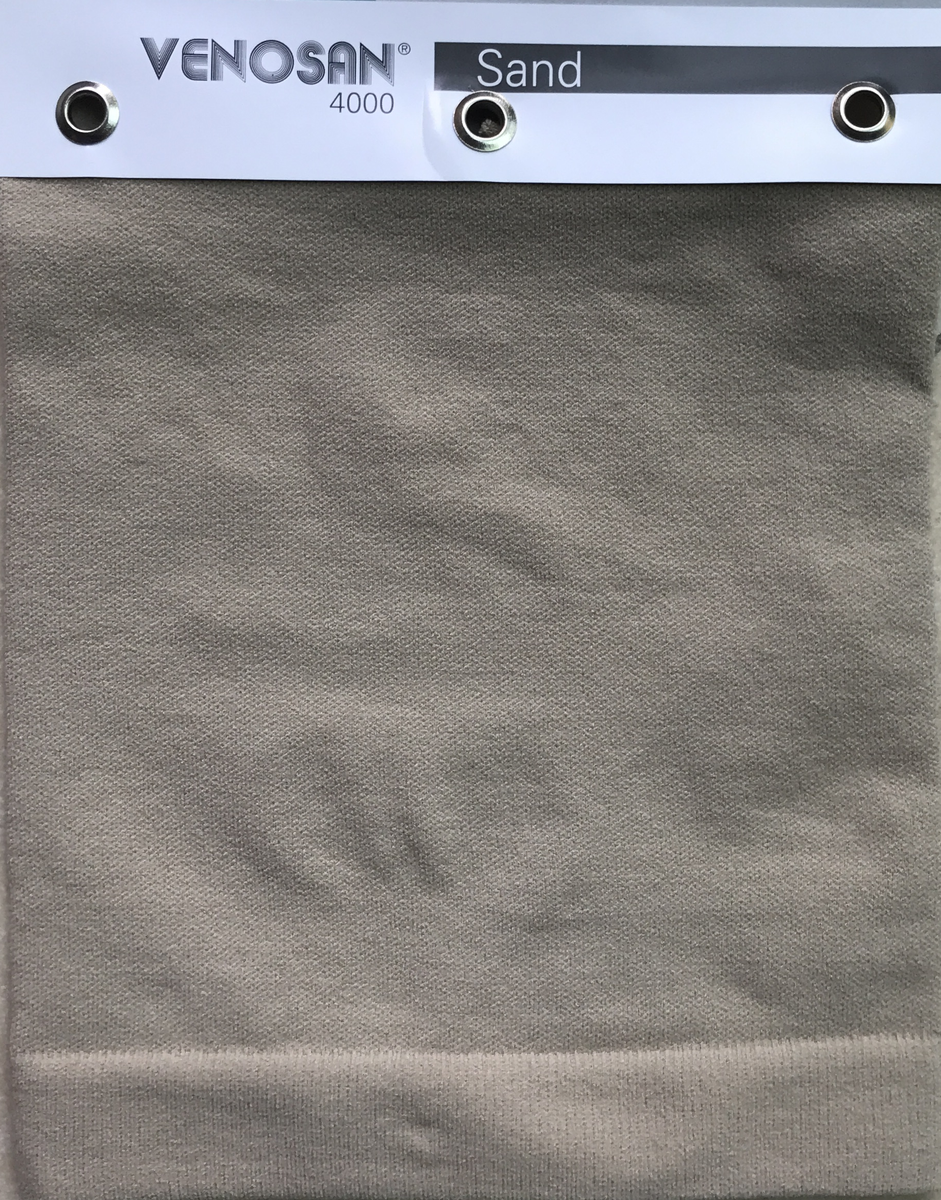 Venosan 4000 Thigh-High Compression Stockings, Open-Toe, Plain Silicon ...