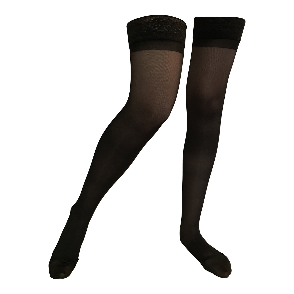 TruSheer Thigh High Compression Stockings – One Stop Compression Sox